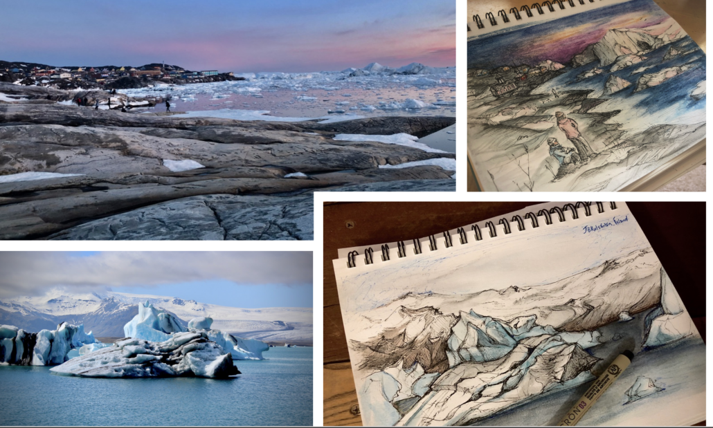Sketching Climate Change – Polar ICE
